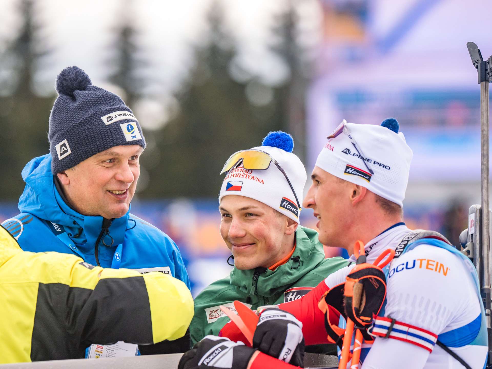 MS Oberhof 2023, štafeta mužů - Biatlon