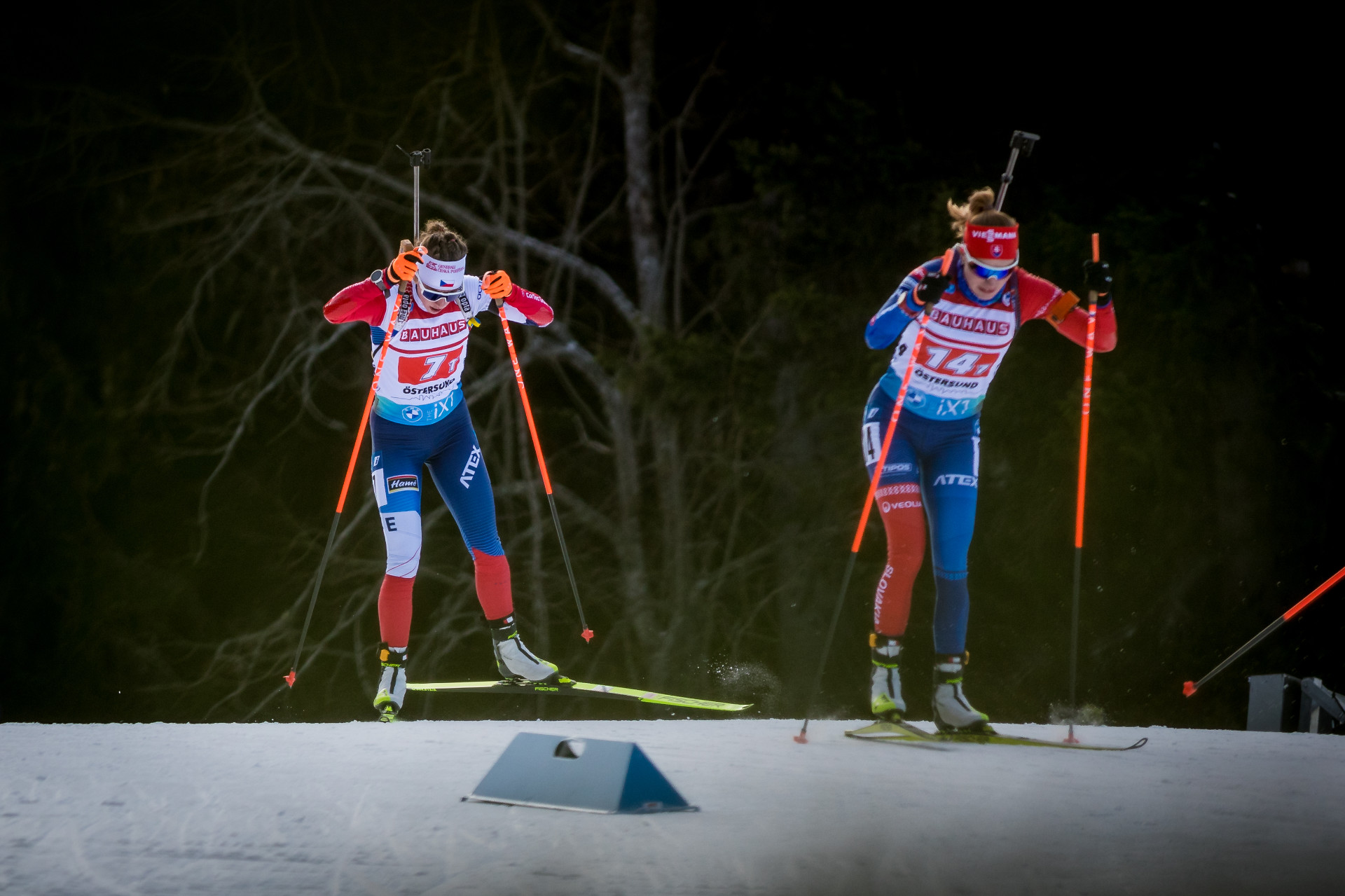 SP Östersund 2023, štafeta žen - Biatlon